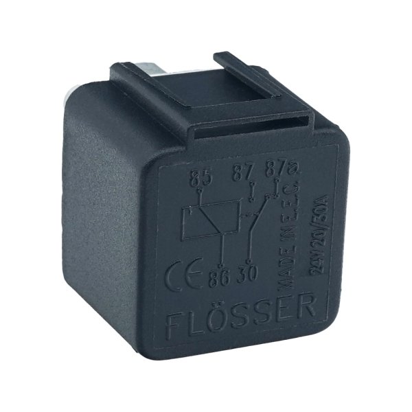 MINI RELAIS 24V 20 / 30A Wechsler 5 Anschlüsse, 4,00